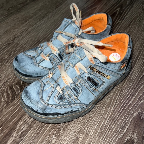 Tma Eyes | Shoes | Tma Eyes Cutout Leather Sneakers | Poshmark